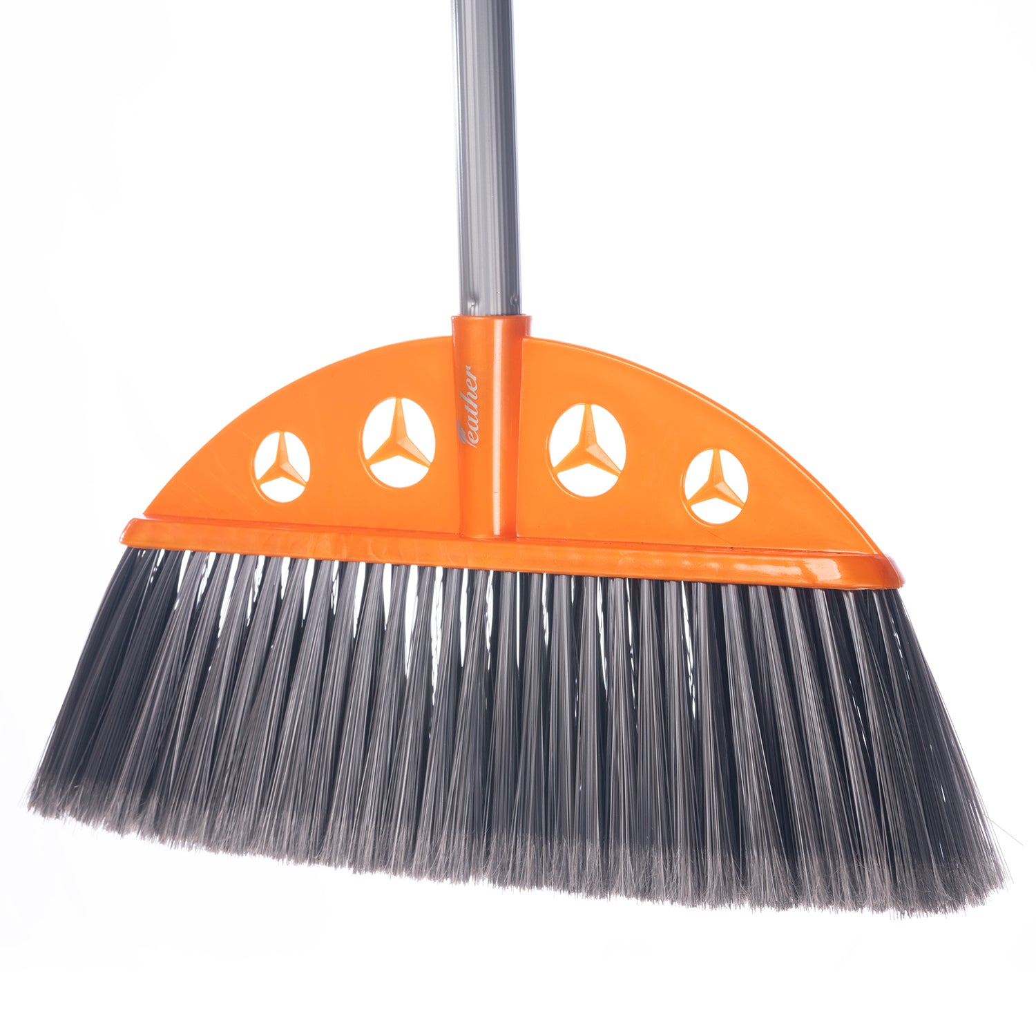 Wide Indoor Broom with Handle – Feather LK